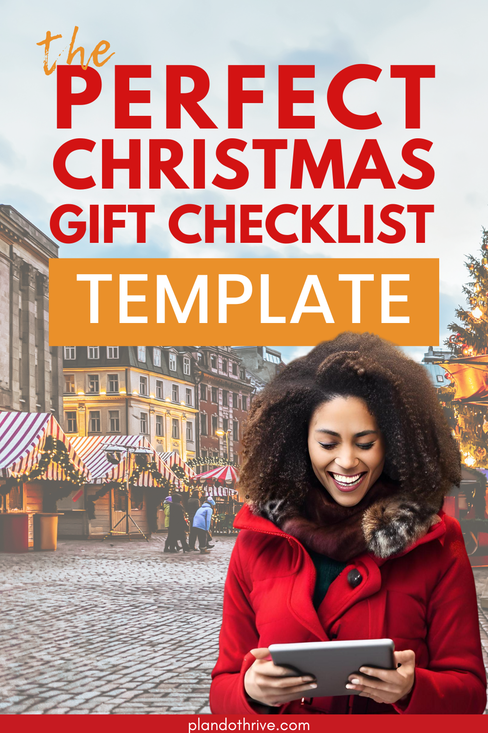 You will love this Christmas gift checklist template - Plan. Do. Thrive.