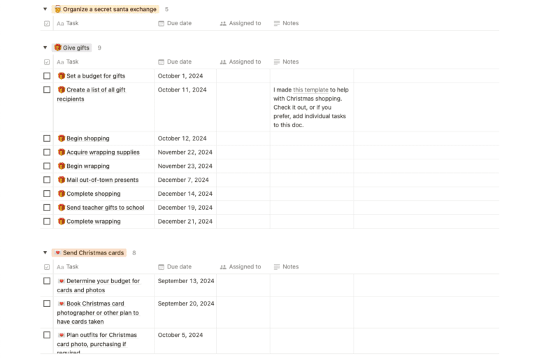 Make that list and check it twice | Ultimate Christmas to-do list ...