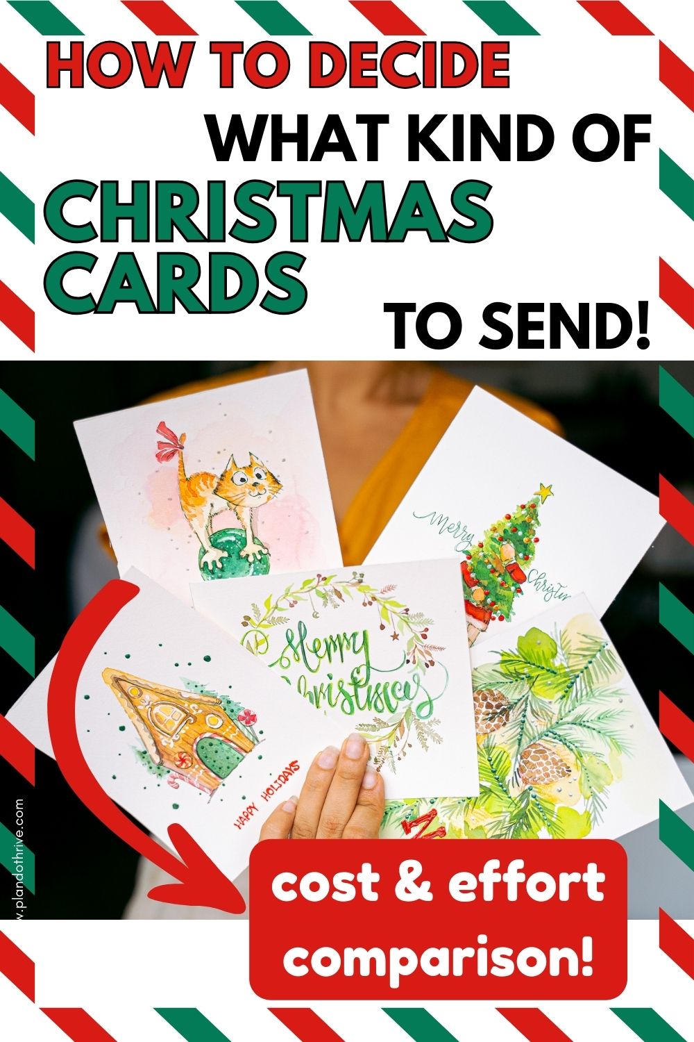 How to send Christmas cards (without the stress) - Plan. Do. Thrive.