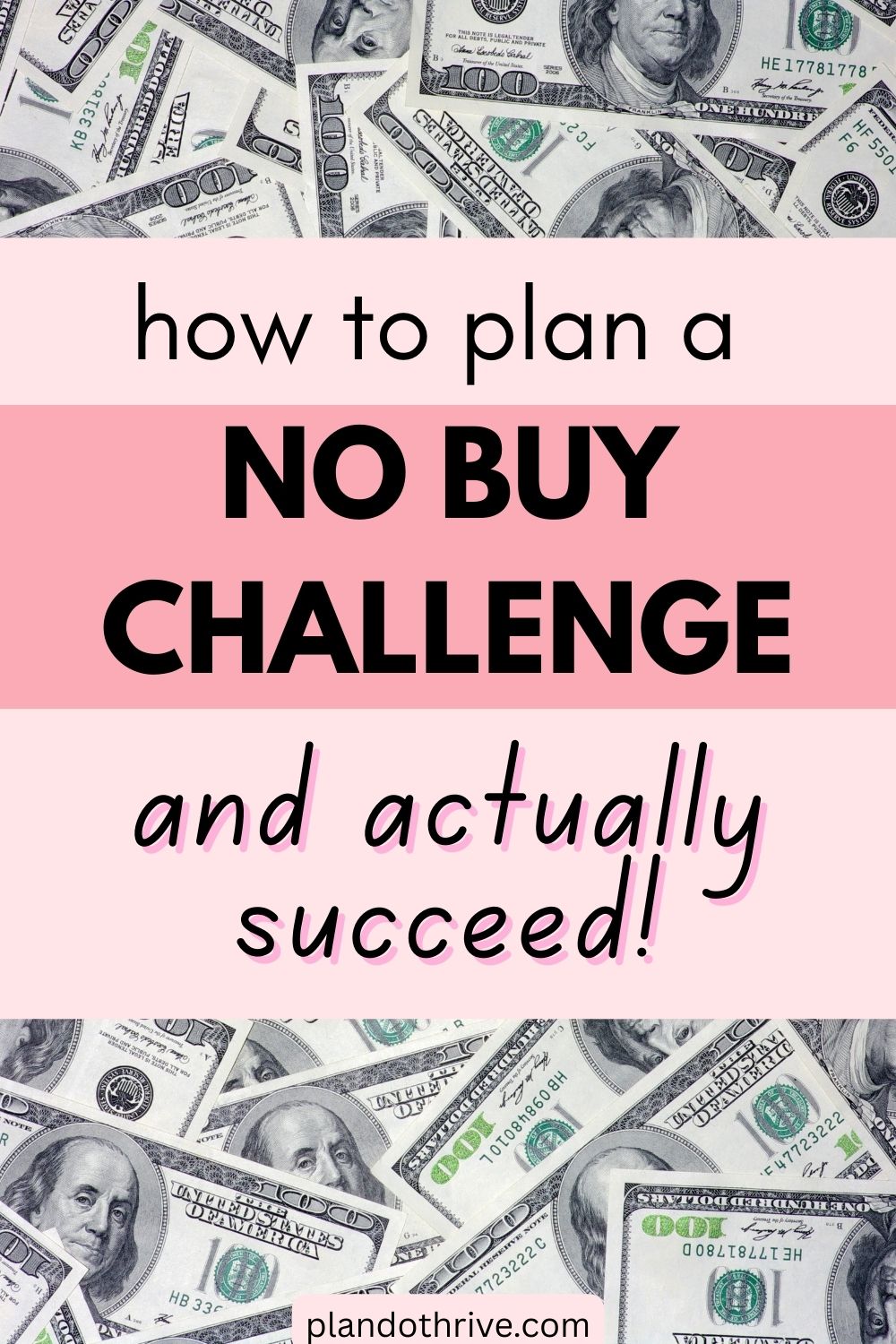 How to plan a No Buy challenge – and succeed - Plan. Do. Thrive.